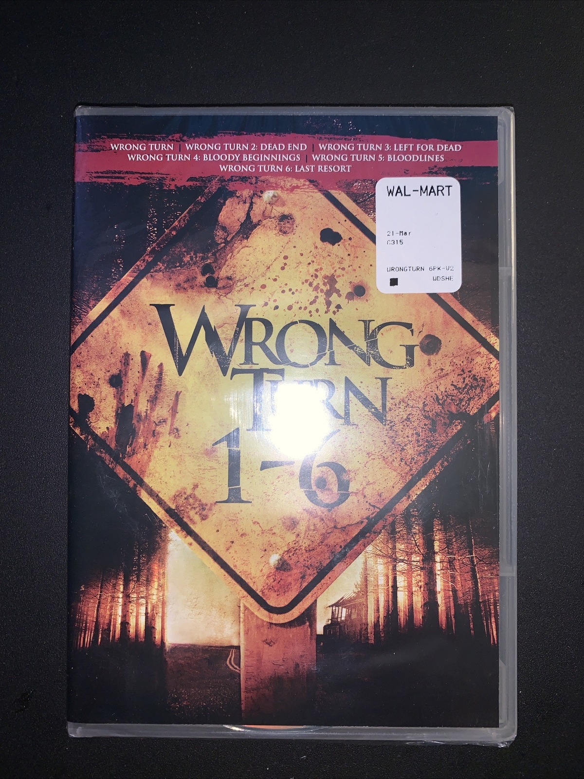Wrong Turn 1-6 Collection 2017 DVD Unrated Like for sale online | eBay