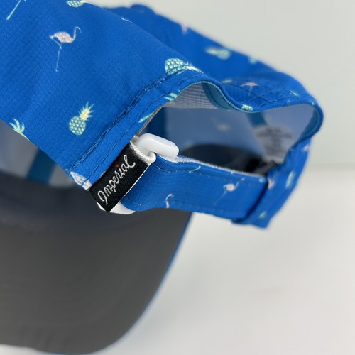 TPC Sawgrass Imperial Golf Hat Cap Blue Pineapple Palm Flamingo ...
