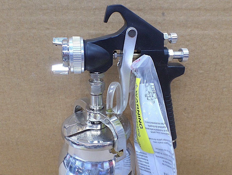 HUSKY H4930SSG SIPHON FEED SPRAY GUN 1000 CC PAINT CUP SET READ | eBay