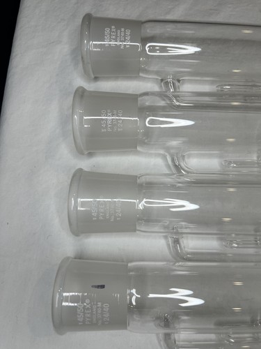 PYREX Borosilicate Glass Soxhlet Extractor Apparatus 45/50 & 24/40: Lot ...