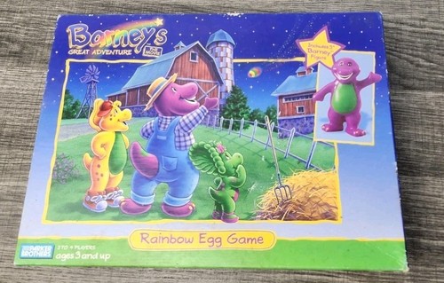 Vtg Barney's Great Adventure Follow the Egg Game The Movie | eBay