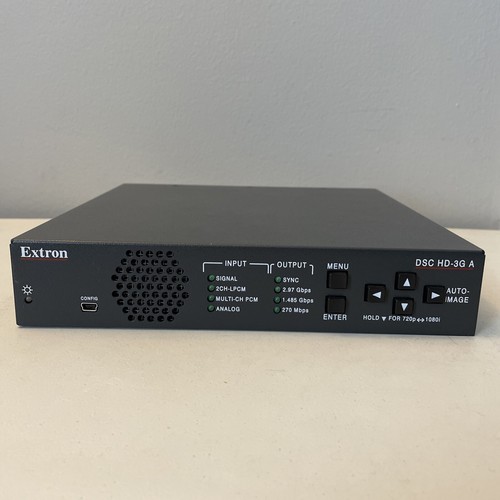 Extron DSC HD-3G A 60-1304-01 HDMI to 3G-SDI Scaler w/ Audio Embedding ...