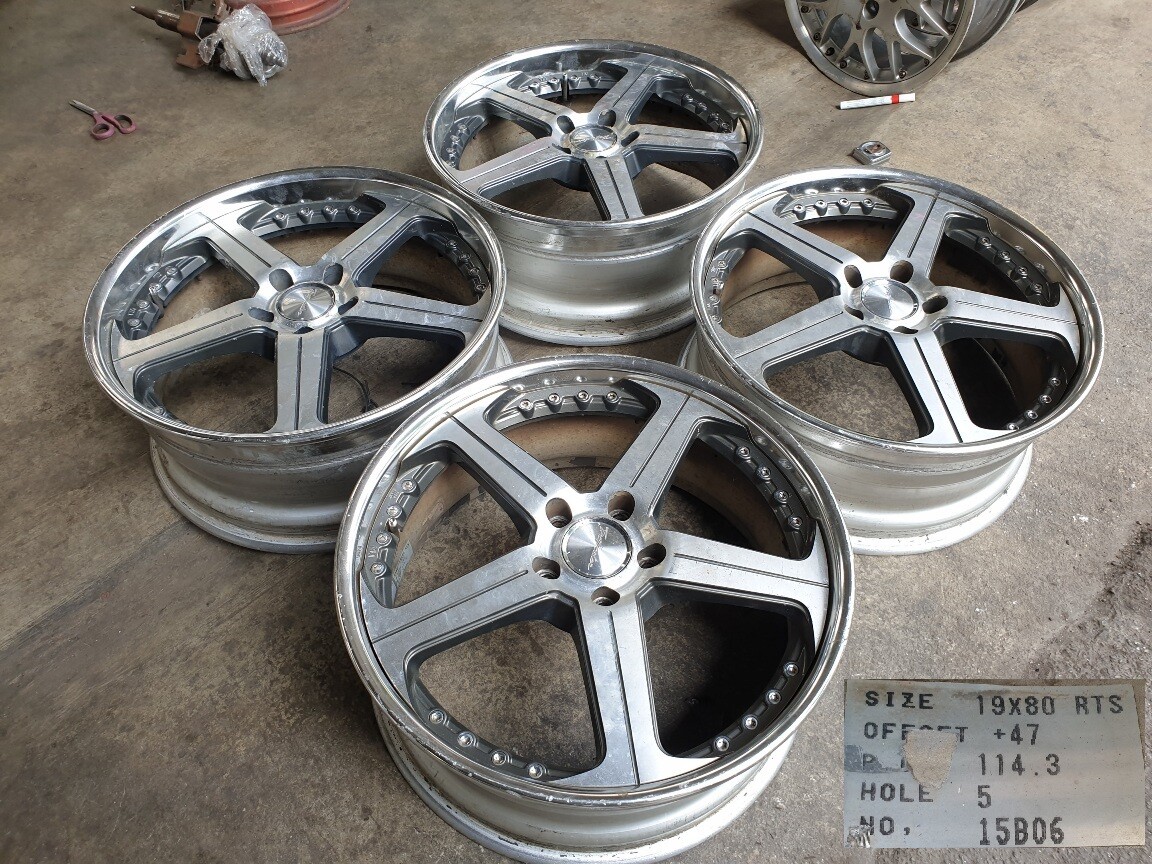 JDM 19" Riverside RTS Trafficstar wheels for civic accord tsx rsx ...