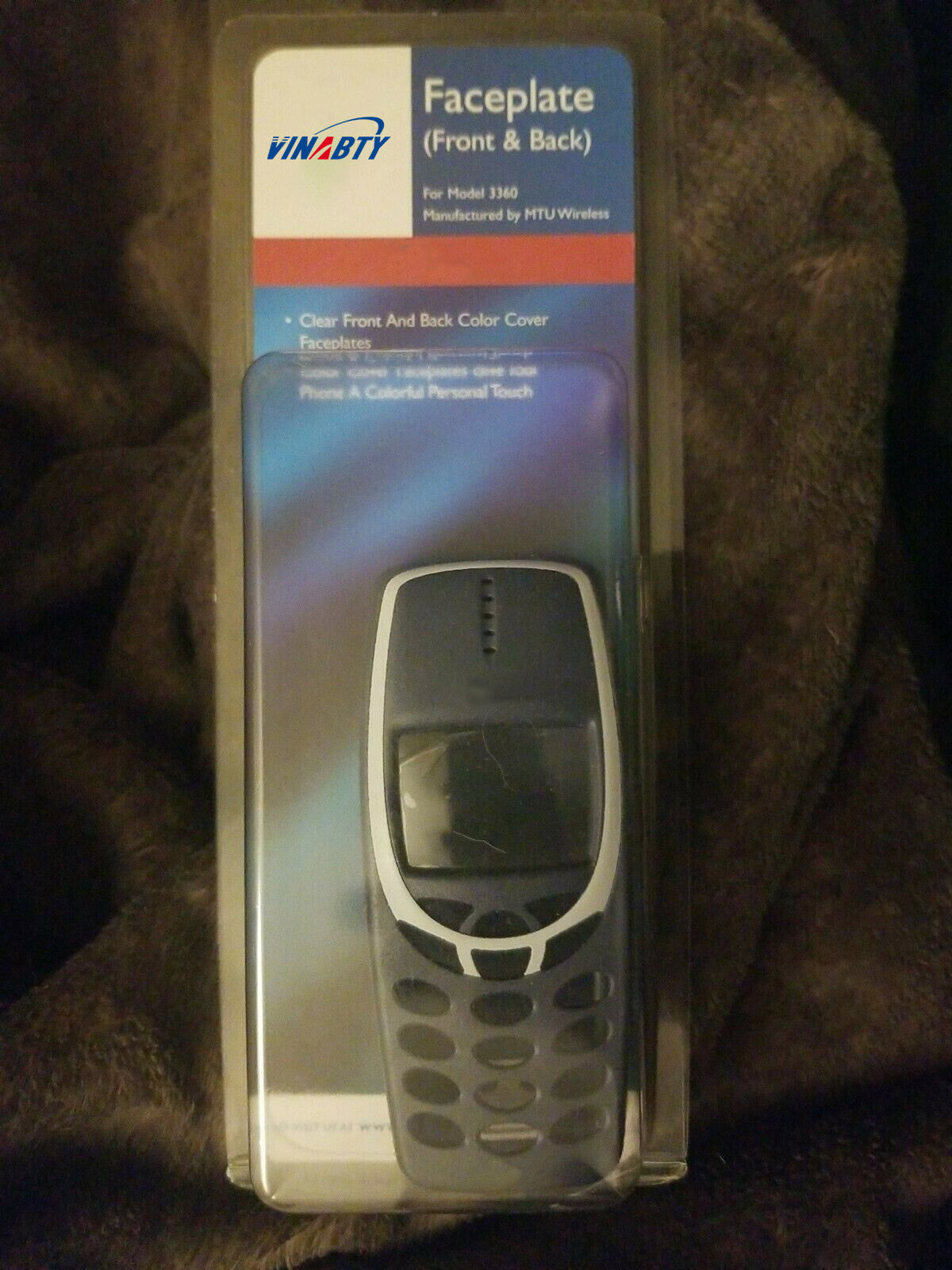 VINABTY Faceplate Replace for Nokia 3360 Cellphone Front Back Housing ...