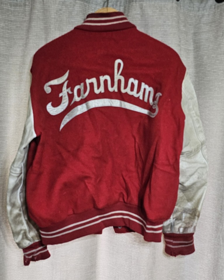 Vintage 50s 60s Commercial League Baseball Letterman Varsity Jacket ...