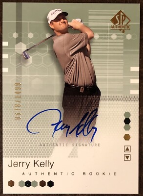 2002 Upper Deck SP Authentic Rookie #104 Jerry Kelly Autographed Card ...