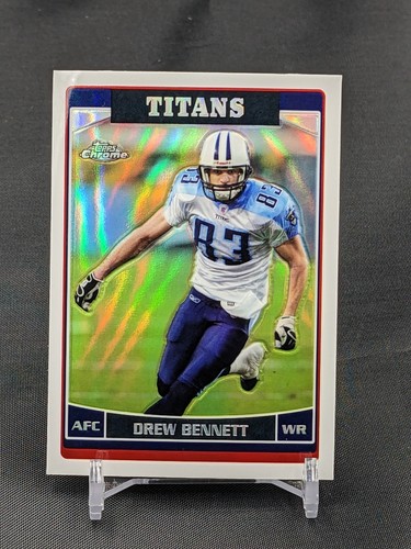 2006 Topps Chrome Refractors Tennessee Titans Football Card #48 Drew Bennett | eBay