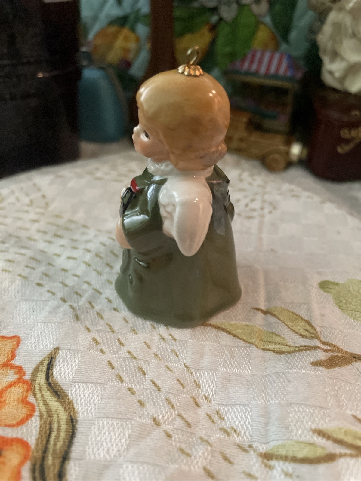 Goebel Annual Bell "Angel - 1995 Green | eBay