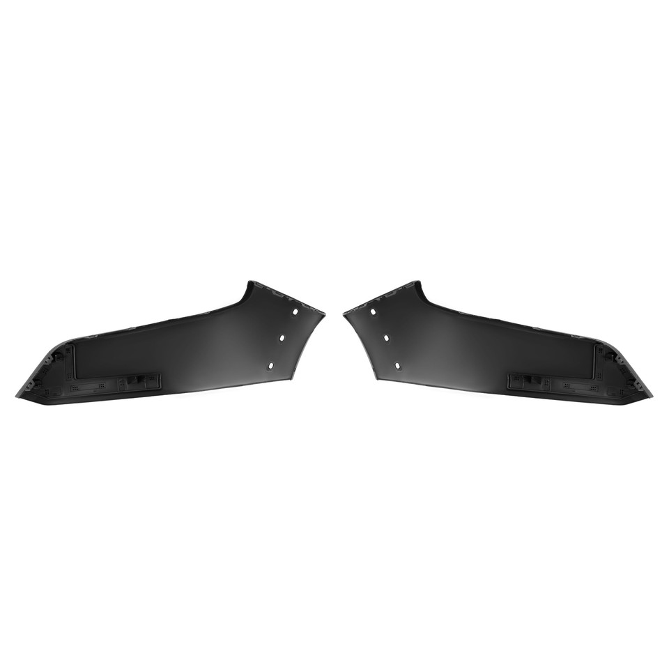 Pair Front Bumper Filler Panel W/Flare Holes For Dodge Ram 1500 19-24 ...