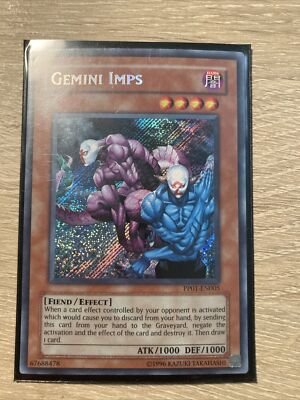 Gemini Imps (PP01-EN005) - Secret Rare - YuGiOh | eBay