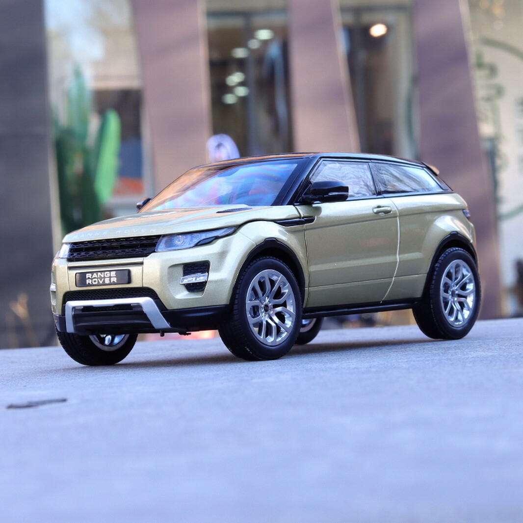 1/18 Scale Land Rover Range Rover Evoque Green Diecast Car Model By GT ...