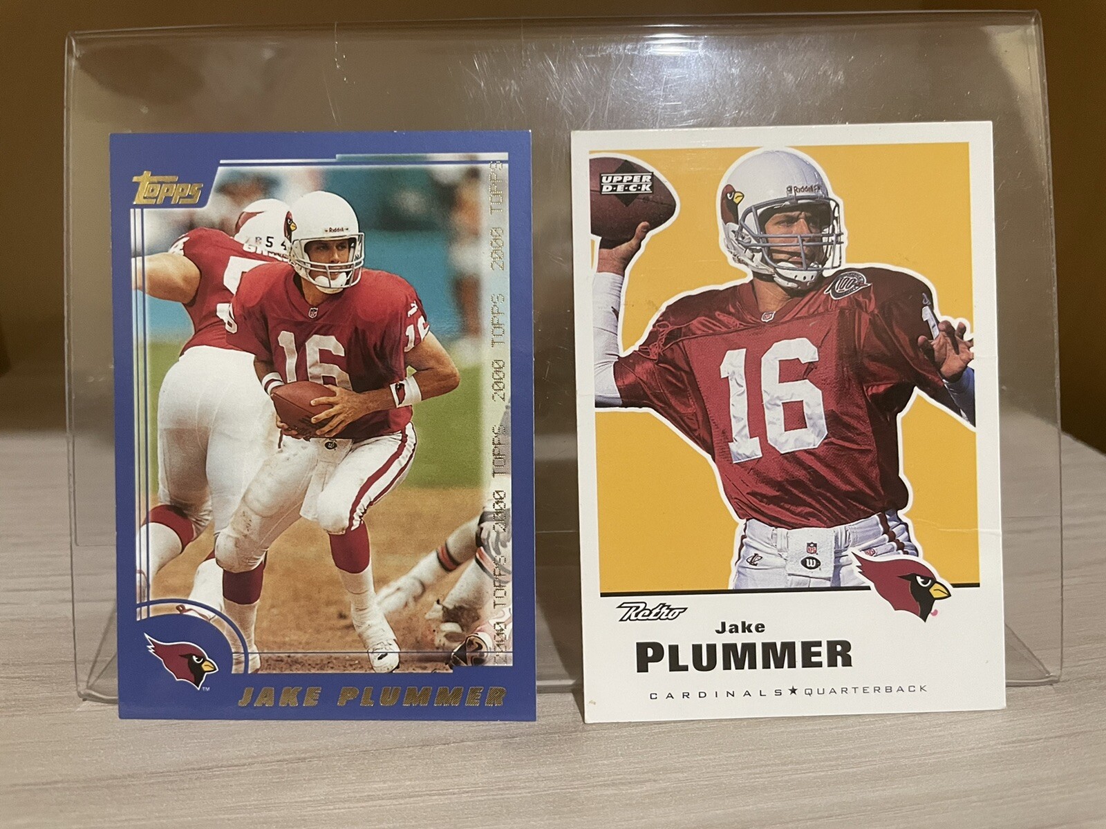 Lot of 2 Football Cards, #210 Jake Plummer, #1 Upper Deck Jake Plummer ...