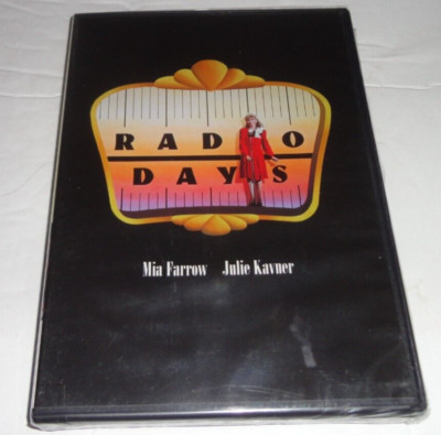 Radio Days (DVD, 1987) Woody Allen, Mia Farrow, Julie Kavner Rare Brand ...