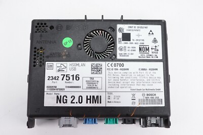 CADILLAC CHEVROLET HMI human Machine Interface 2.0 OEM 2014 - 2016 | eBay