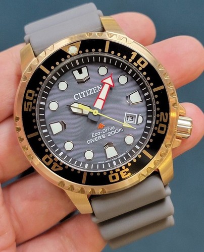 Citizen Promaster Diver Eco-Drive Unique Grey Dial 200m Men's Watch ...