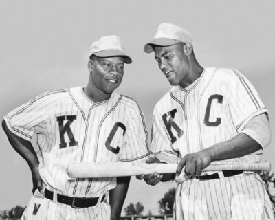Kansas City Monarchs WILLARD BROWN and IKE JACKSON 8x10 Photo Negro ...