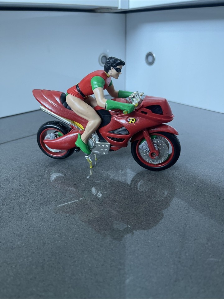 Corgi 2000 DC collectable Robin On Motorbike Diecast Model Incomplete ...