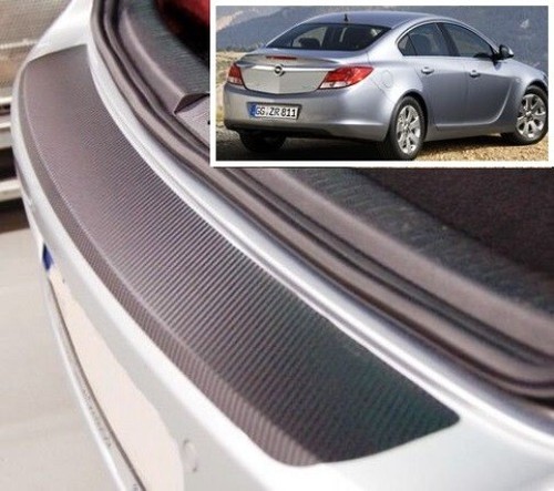 Vauxhall-Opel Insignia Hatchback - Carbon Style rear Bumper Protector ...