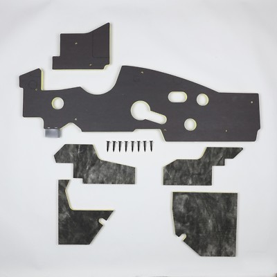 Mopar B Body 68 69 70 NON AC Firewall & Kick Panel Insulation Charger ...