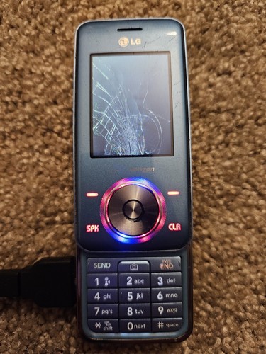 LG Chocolate 2 II VX8550A Ice Blue Verizon Rare Slider Up Phone Parts ...