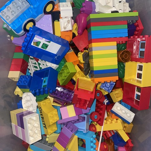 Lego Duplo LOT OF 100 Building Bricks BLOCKS LOT | eBay