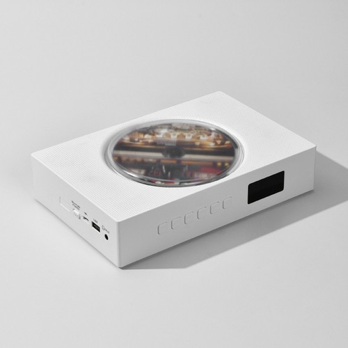 Wireless CD Player with Dual 45mm Speakers for Enhanced Audio ...