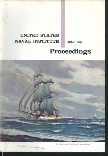 UNITED STATES NAVAL INSTITUTE PROCEEDINGS Wayne Jensen on Helicopters ...