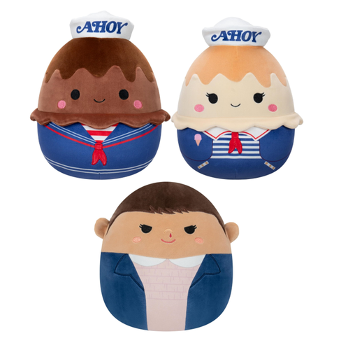 Squishmallows “Stranger Things” 10" Eleven USS Butterscotch Chocolate ...
