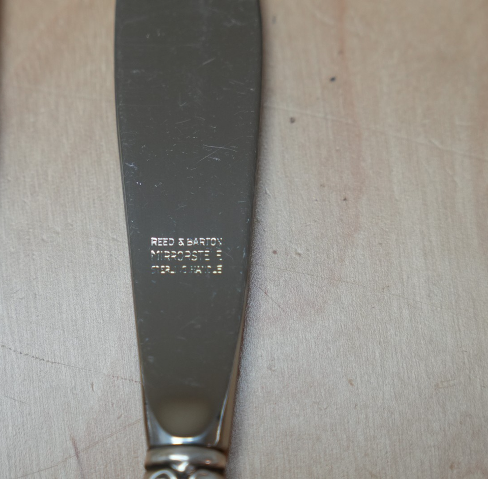 82 piece Reed & Barton Francis 1 Sterling Silver Flatware Set for 8 ...