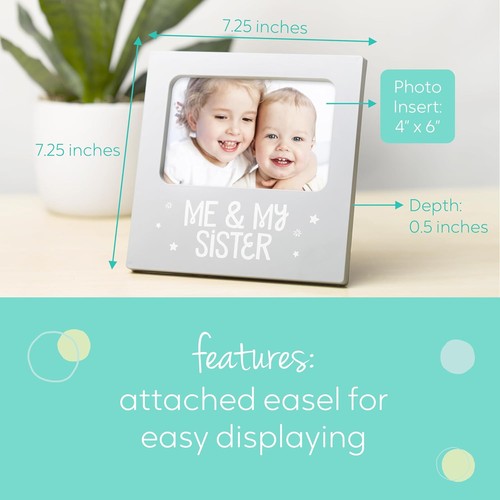 tiny ideas Me and My 7.12x7.12x0.5 Inch (Pack of 1), Sister Frame | eBay