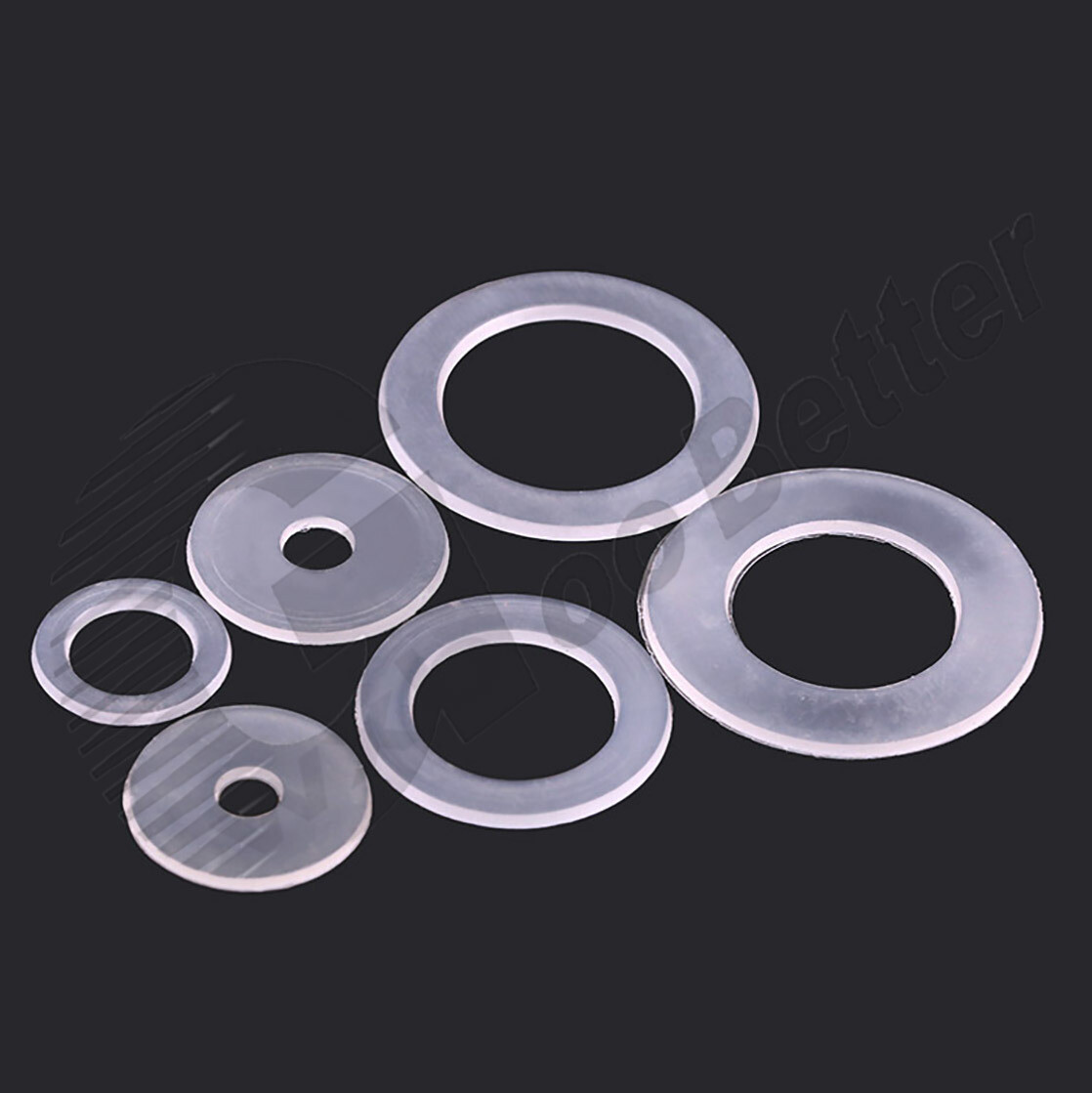 Flat Washer Nylon PA66 Insulation Washers M3 M3.5 ~ M20 Nylon PA66 ...