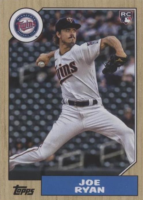 2022 Topps Archives - 1987 Topps Design Joe Ryan #256 (RC) for sale ...