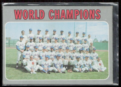 1970 Topps #1 World Champions New York Mets Baseball Card | eBay
