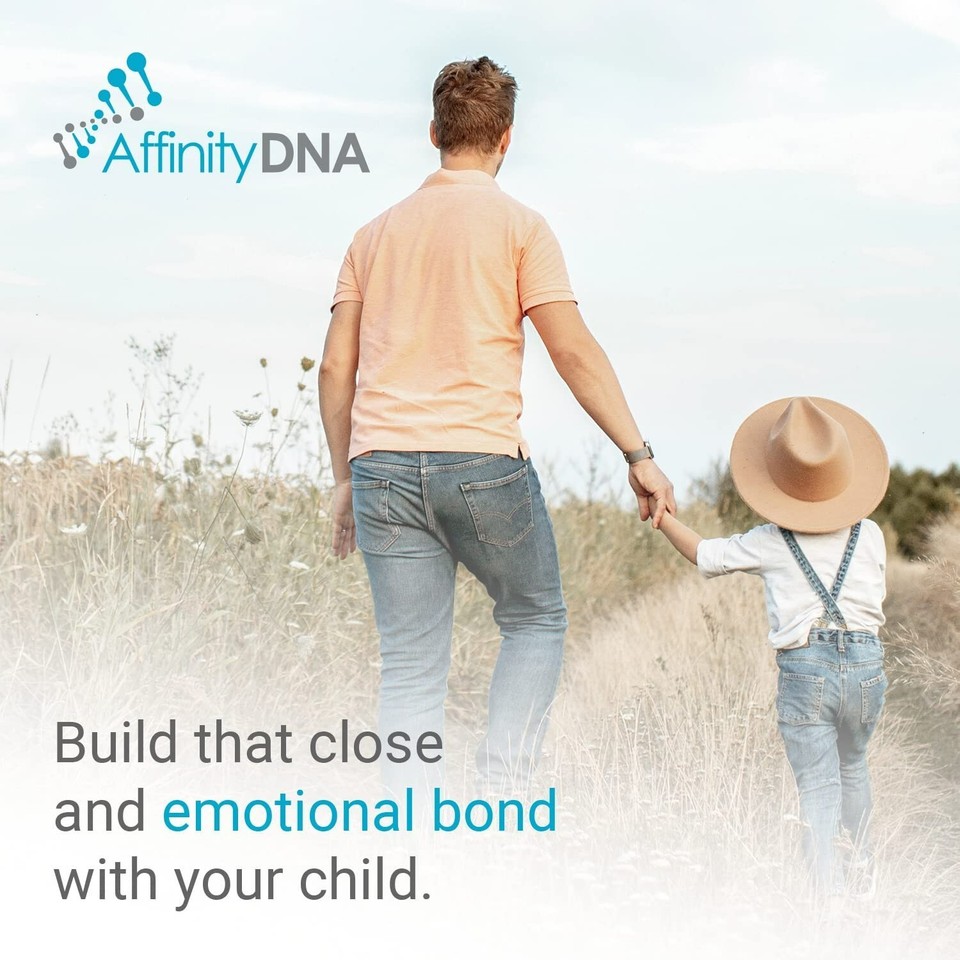 HOME DNA PATERNITY TEST KIT FOR FATHER & CHILD · 99.99% ACCURATE · NO ...