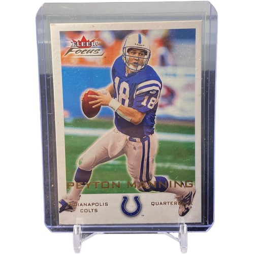 Peyton Manning 2000 Fleer Focus #183 Indianapolis Colts Football Card W ...