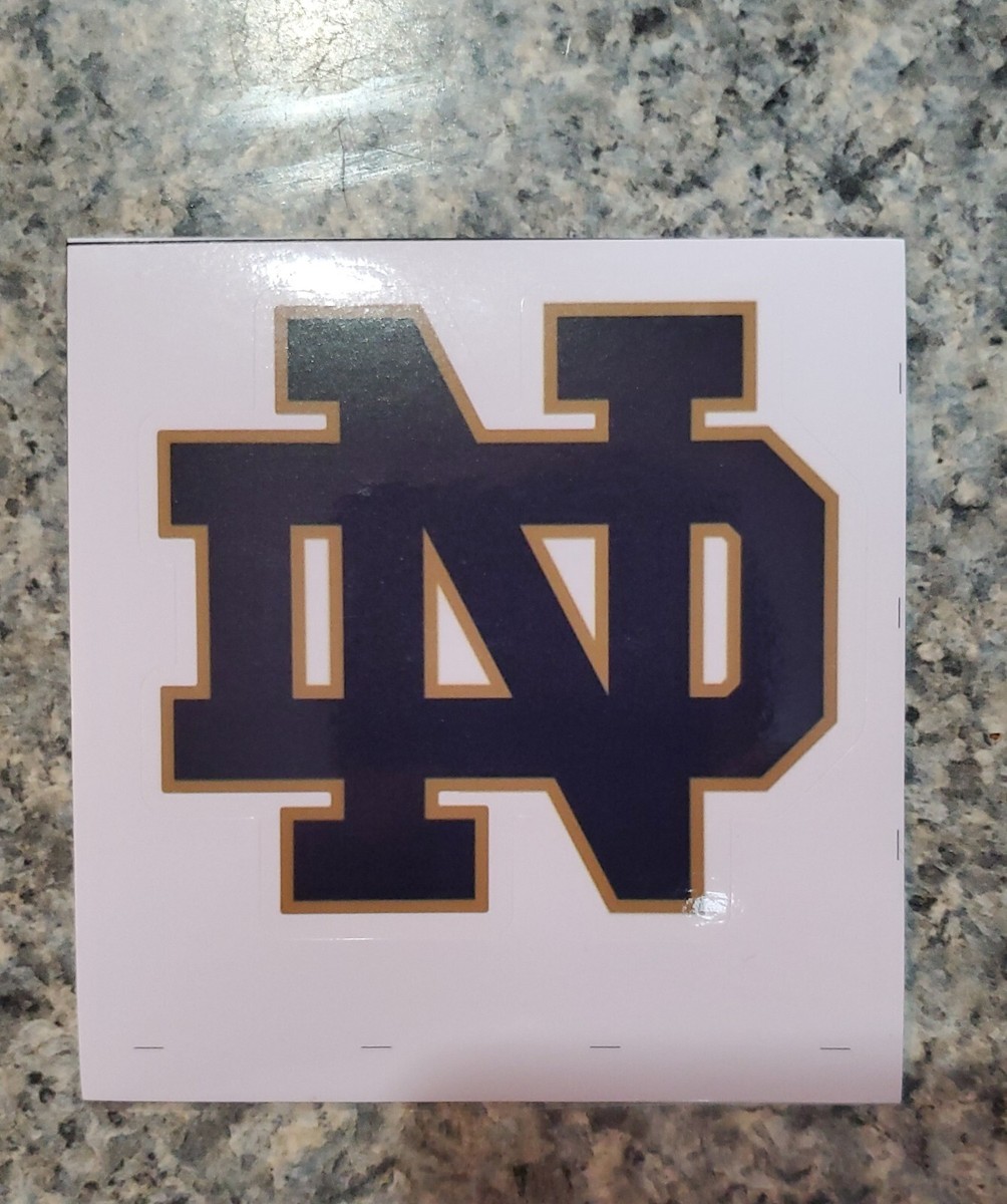 Calcomanías De Pared De Notre Dame Notre Dame Sticker Notre Dame Logo