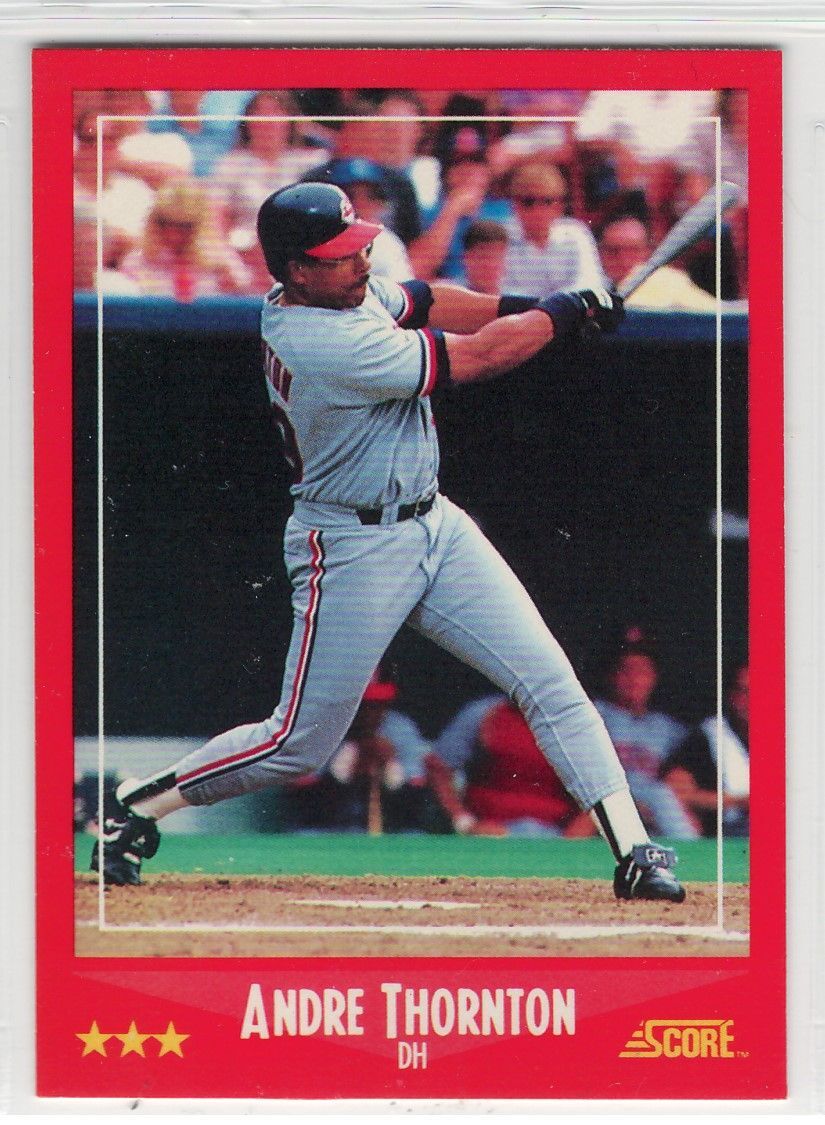 Andre Thornton 1988 Score #231 Indians | eBay