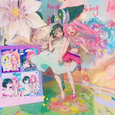 Anime Alien Stage Mizi Sua Acrylic Standing Figure Desktop Model 12Cm ...