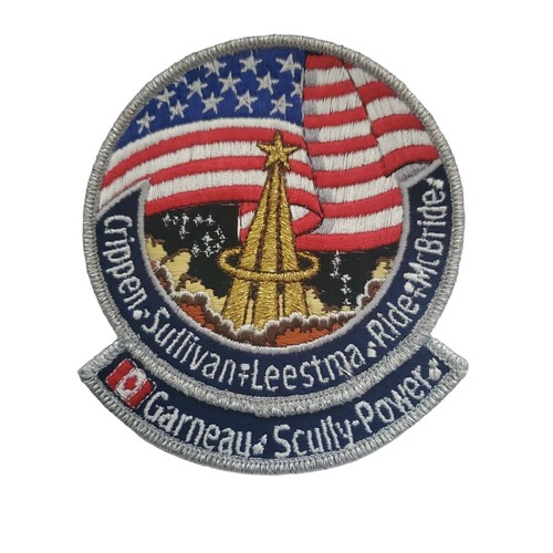 1984 Shuttle Challenger STS-41G NASA patch Crippen Sullivan Leestma Ride | eBay