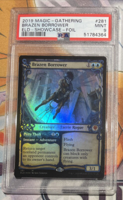 Brazen Borrower - Foil - Showcase Alt-Art throne of eldraine LP MTG PSA ...