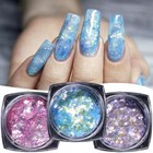 Nail Flakes Opal Nails Powder Holographic Glitter Iridescent Sequins ...