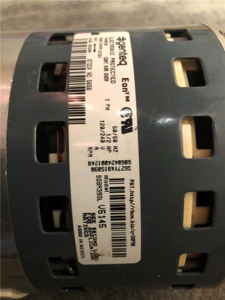 Trane MOD02293 D344717P93 Variable Speed Blower Motor 2016 ...