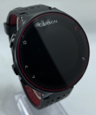 Garmin Forerunner 235 GPS Running Watch & Activity Tracker - Black/Red ...