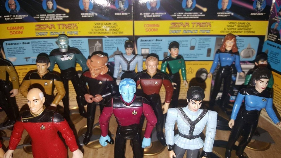 STAR TREK CUSTOM Andorian ACTION FIGURES TOS TNG VOYAGER DS9 STD | eBay