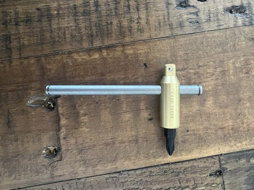 CountyComm Maratac Titanium & Brass Sliding T Driver Tool | eBay