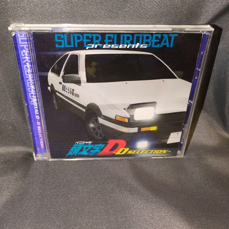 [TESTED w/Manual] Initial D Selection 1 Super Eurobeat Soundtrack CD ...