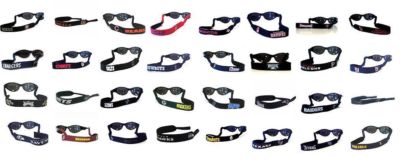 NFL SUNGLASS STRAP NEOPRENE CROAKIE PICK YOUR TEAM LOGO | eBay