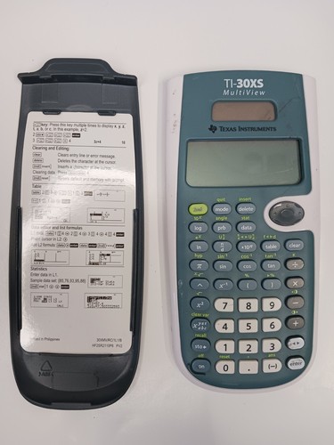 TEXAS INSTRUMENTS 36X Solar SCIENTIFIC Calculator With Case Cover ...