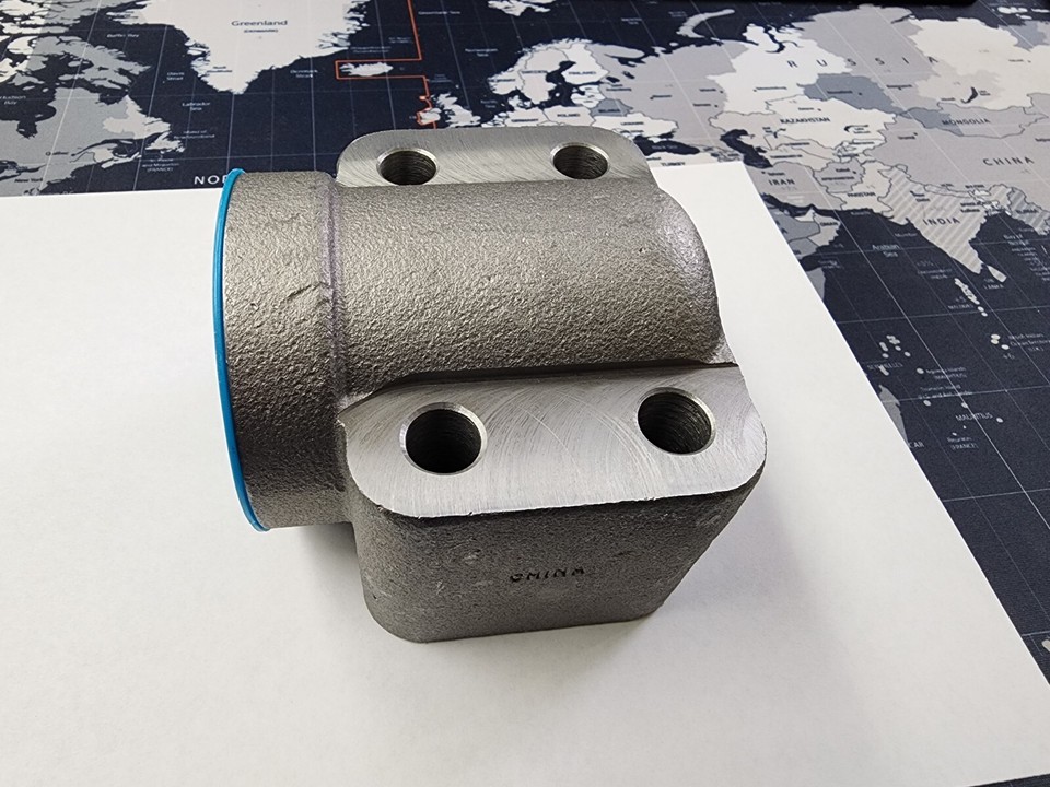 Anchor W176-32-32U Code 61 Elbow Socket Weld Pipe 4-Bolt Flange w ...