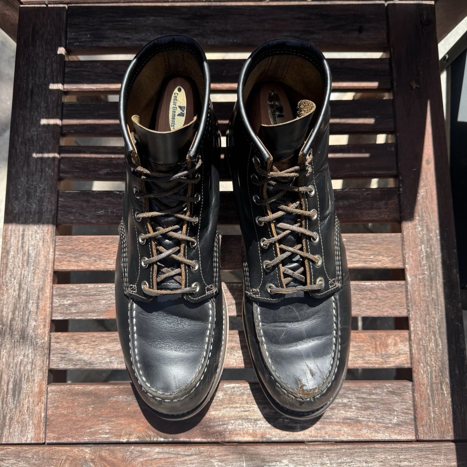 Red Wing 9874 Rare Irish Setter Moc Toe Boot Klondike Teacore Leather ...